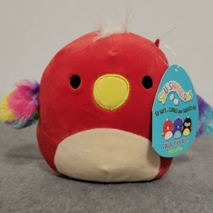 Squishmallows | Toys | 5 Paco The Parrot Macaw Nwt 220 Kellytoy Bird ...